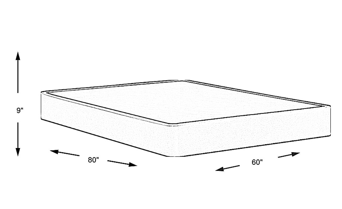 Posturepedic Box Spring Queen High Profile Foundation | Rooms to Go