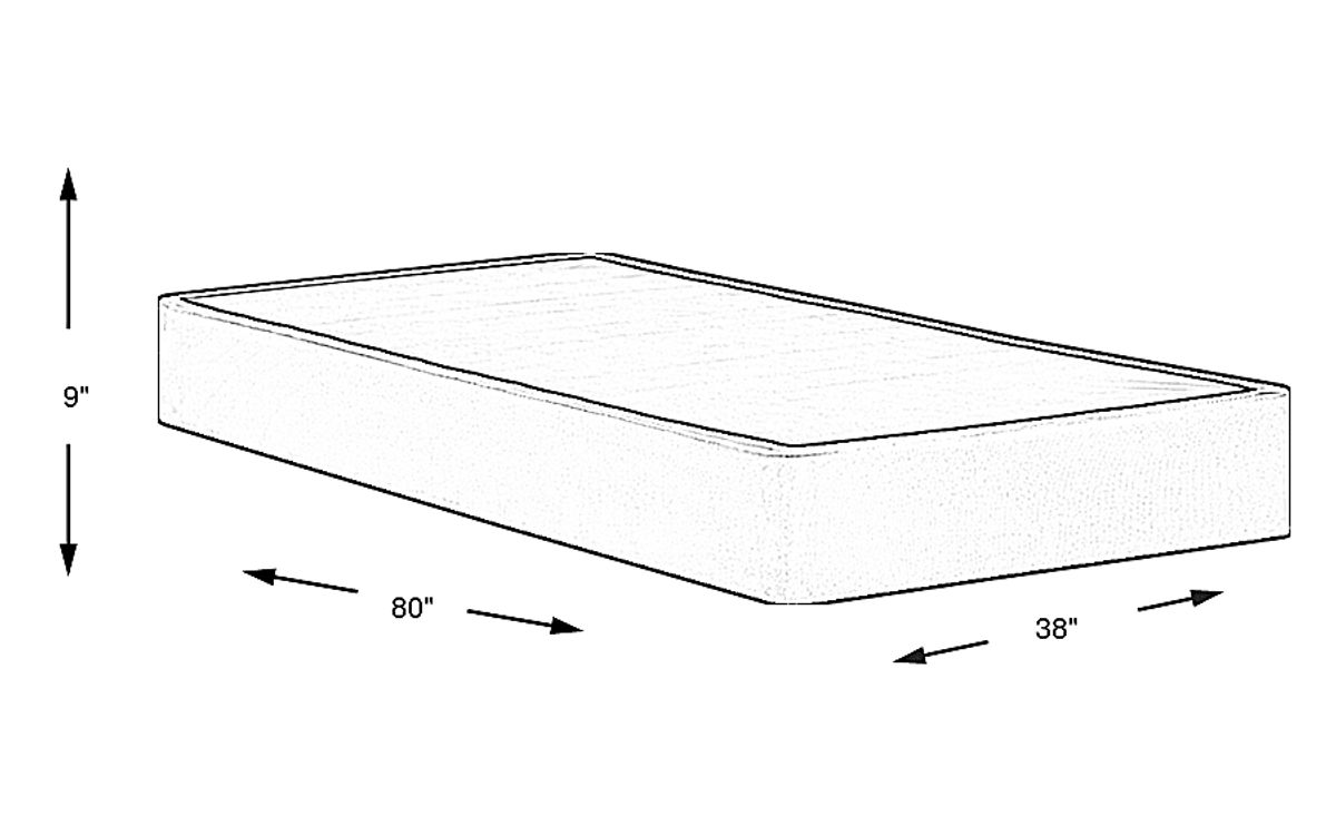 Box Spring Twin XL High Profile Foundation | Rooms to Go