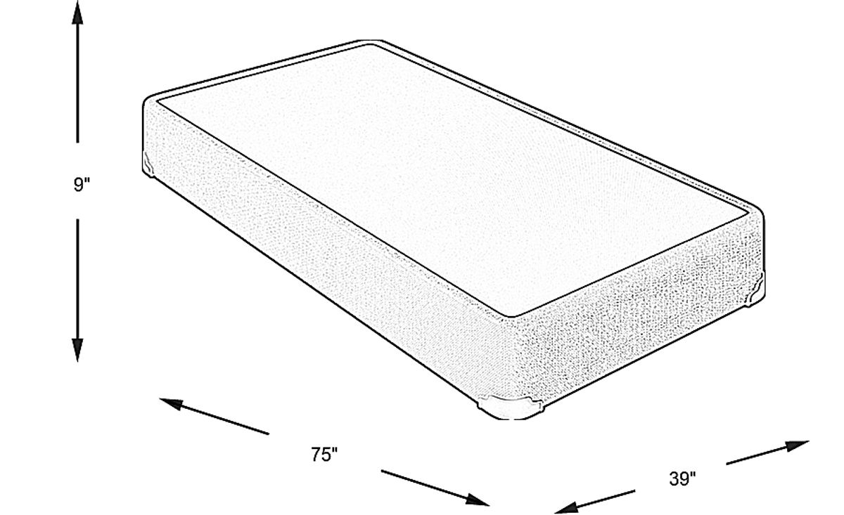 Sealy Box Spring Twin Foundation | Rooms to Go