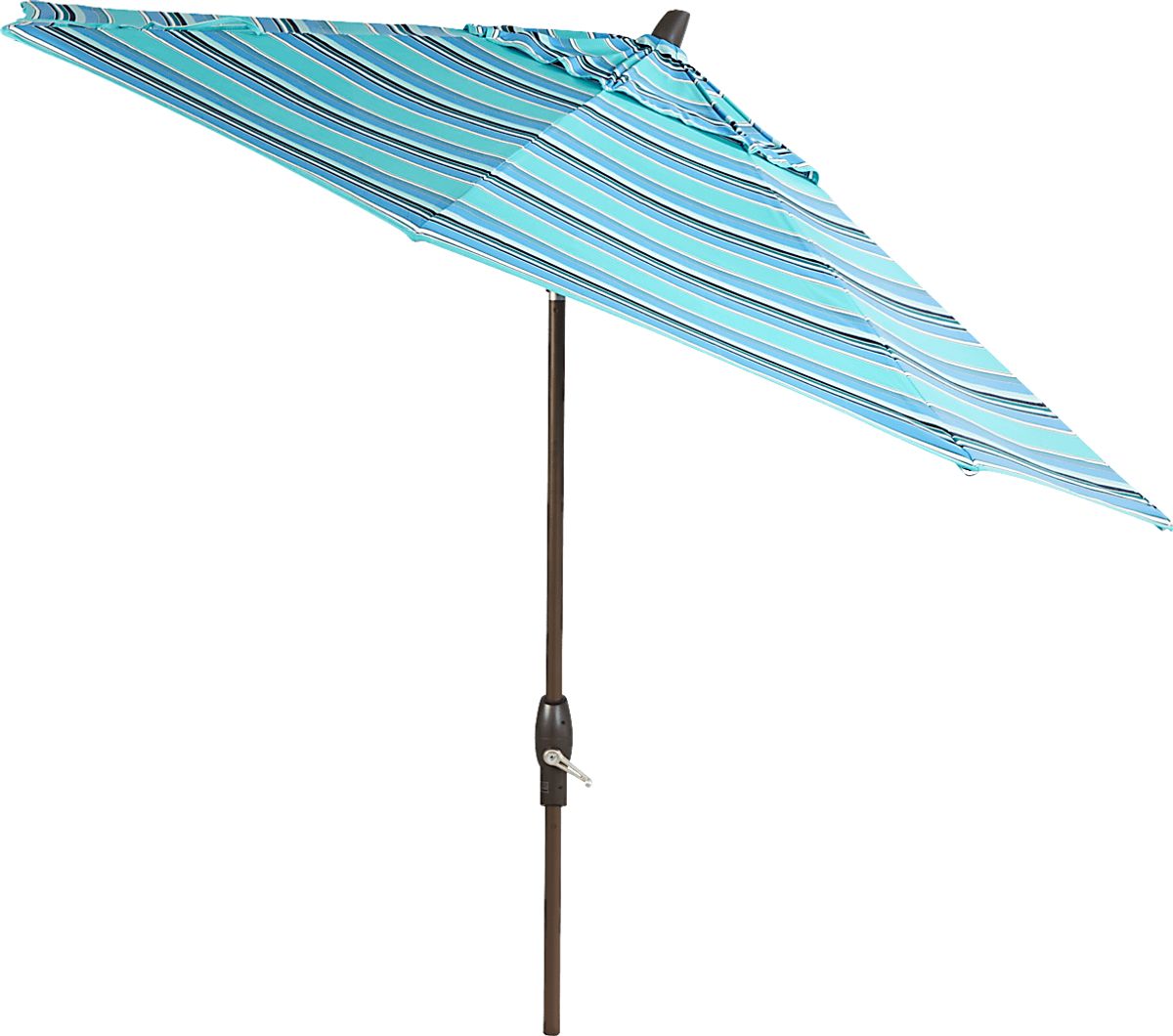 Seaport Dolce Oasis Blue Outdoor 9' Umbrella | Rooms to Go