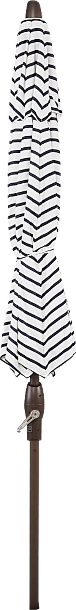 Seaport Indigo Blue Outdoor 9' Umbrella | Rooms to Go