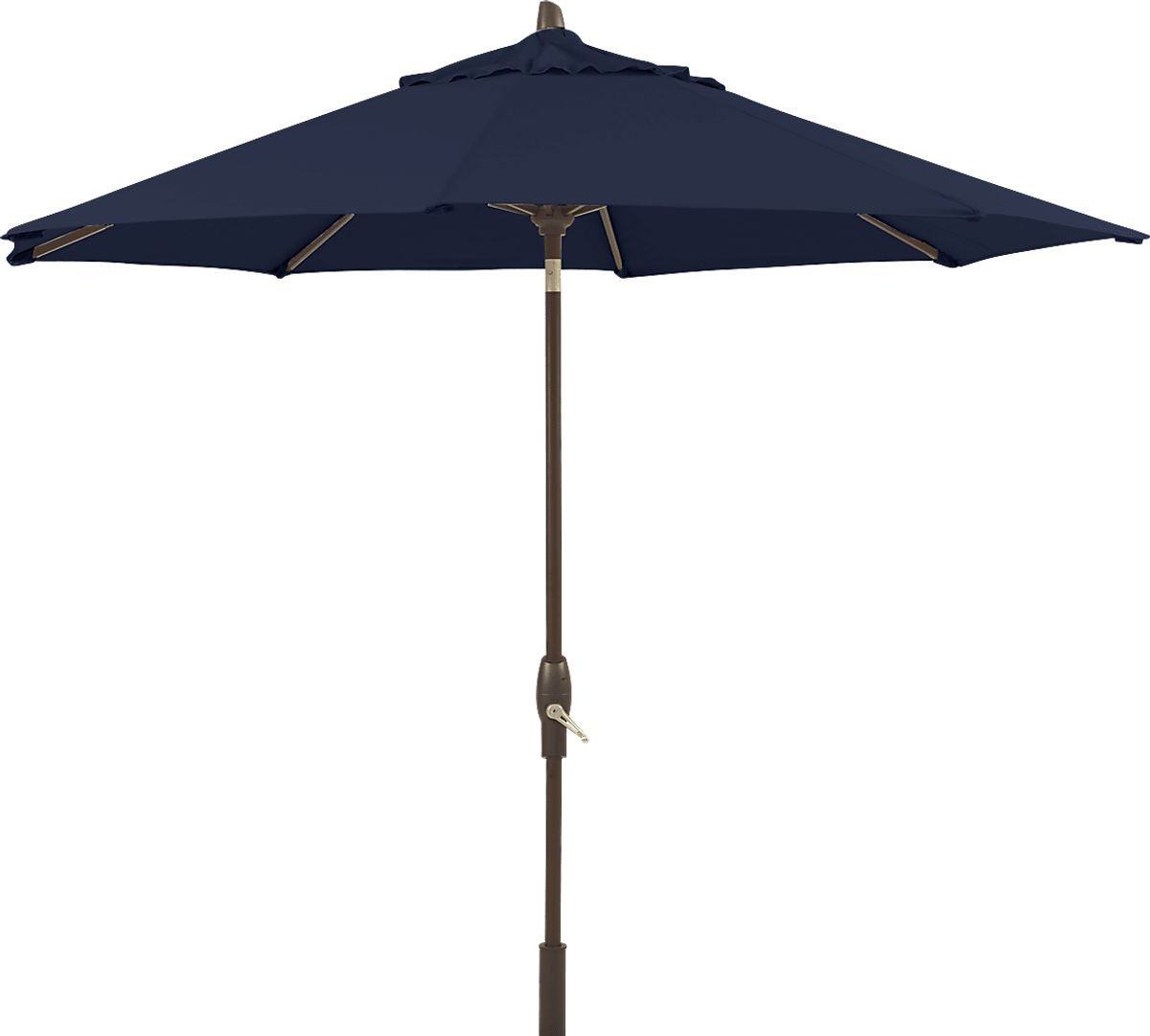 Seaport Navy Blue Outdoor Umbrella | Rooms to Go