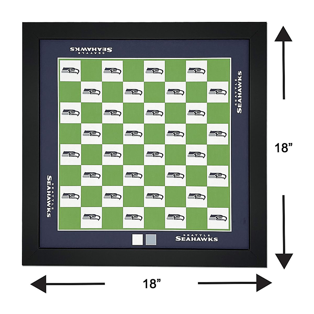 Nfl Magnetic Chess Set Gray,Green,Navy,White Blue,Gray,Green,White ...