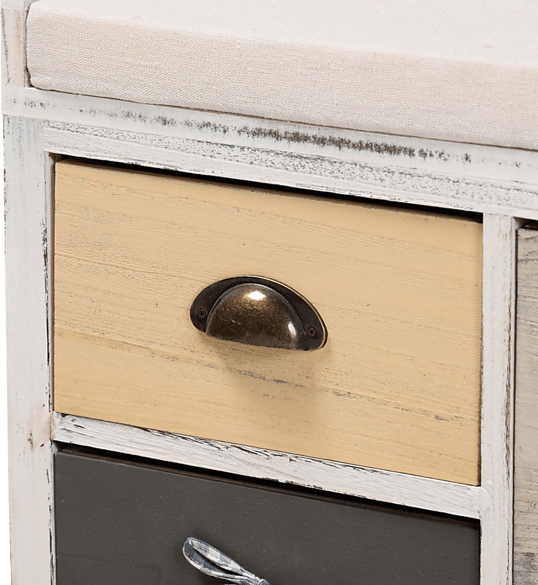 Seigle Beige Storage Bench - Rooms To Go