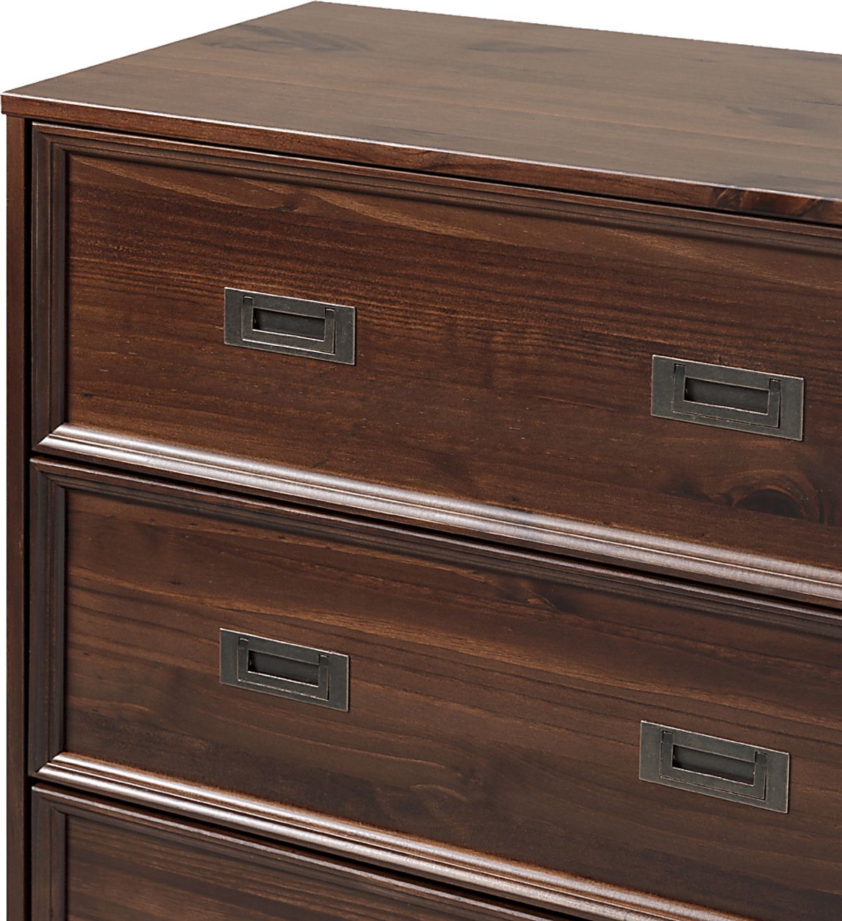 Seinfield Walnut Dark Wood Chest | Rooms to Go