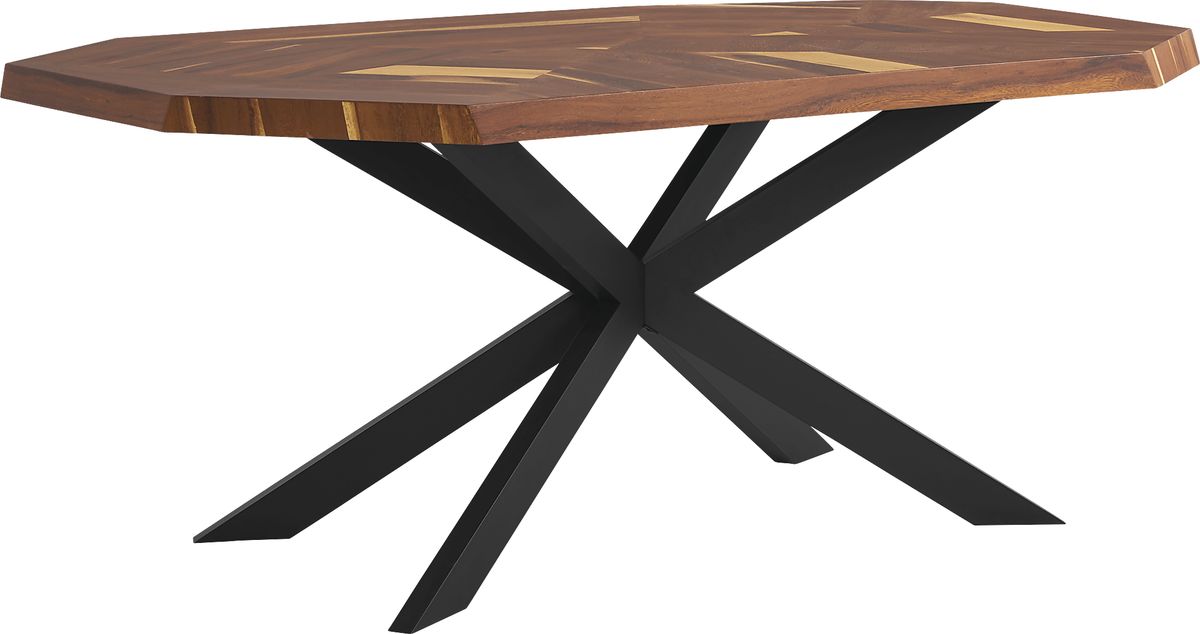 Seneca Cove 5 Pc Natural Light Wood Brown Dining Room Set With Dining ...