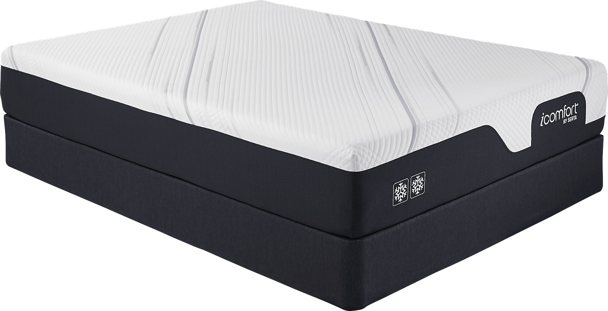 Serta Icomfort Cf2000 Low Profile Queen Mattress Set