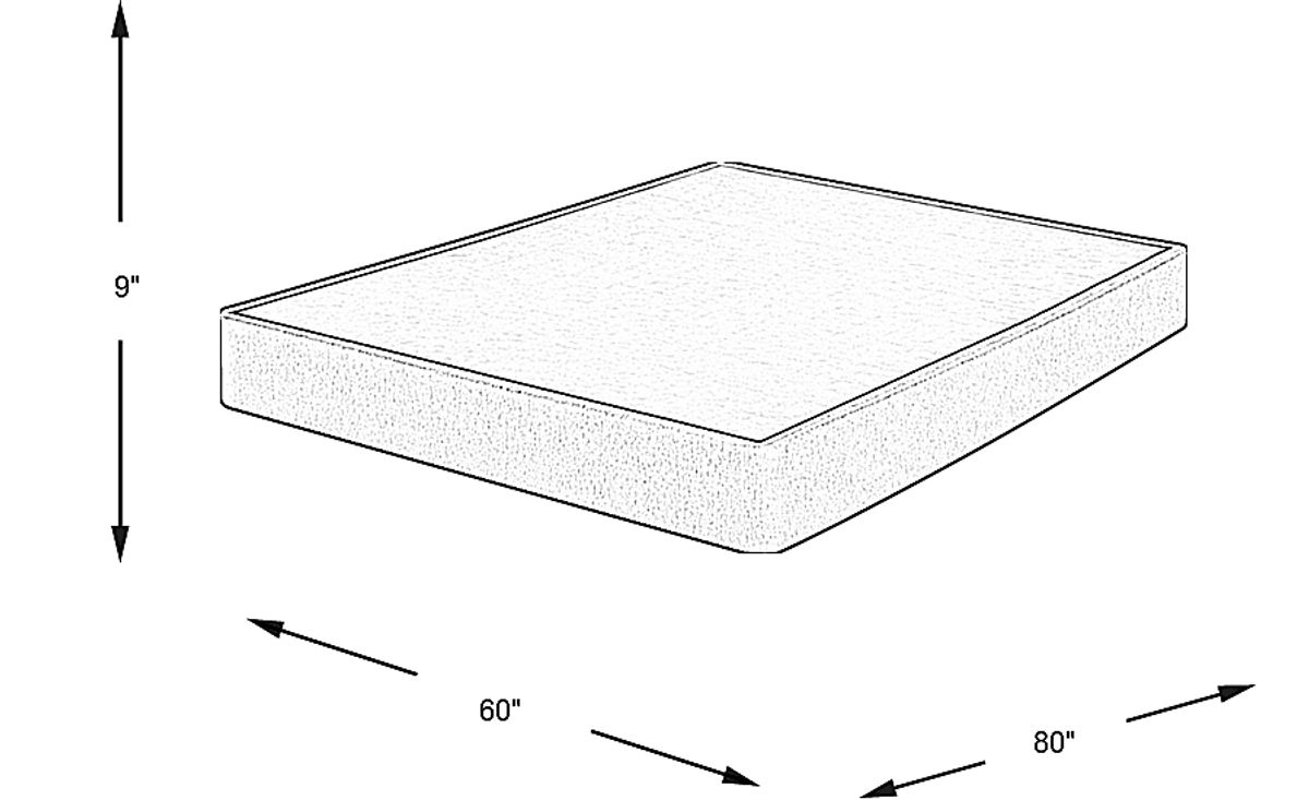 Serta Box Spring Queen Foundation | Rooms to Go