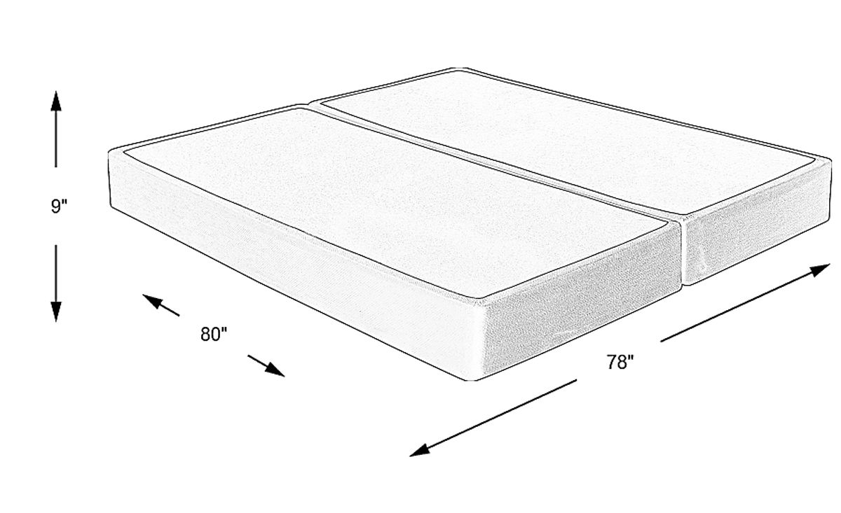 Serta Box Spring King Foundation | Rooms to Go