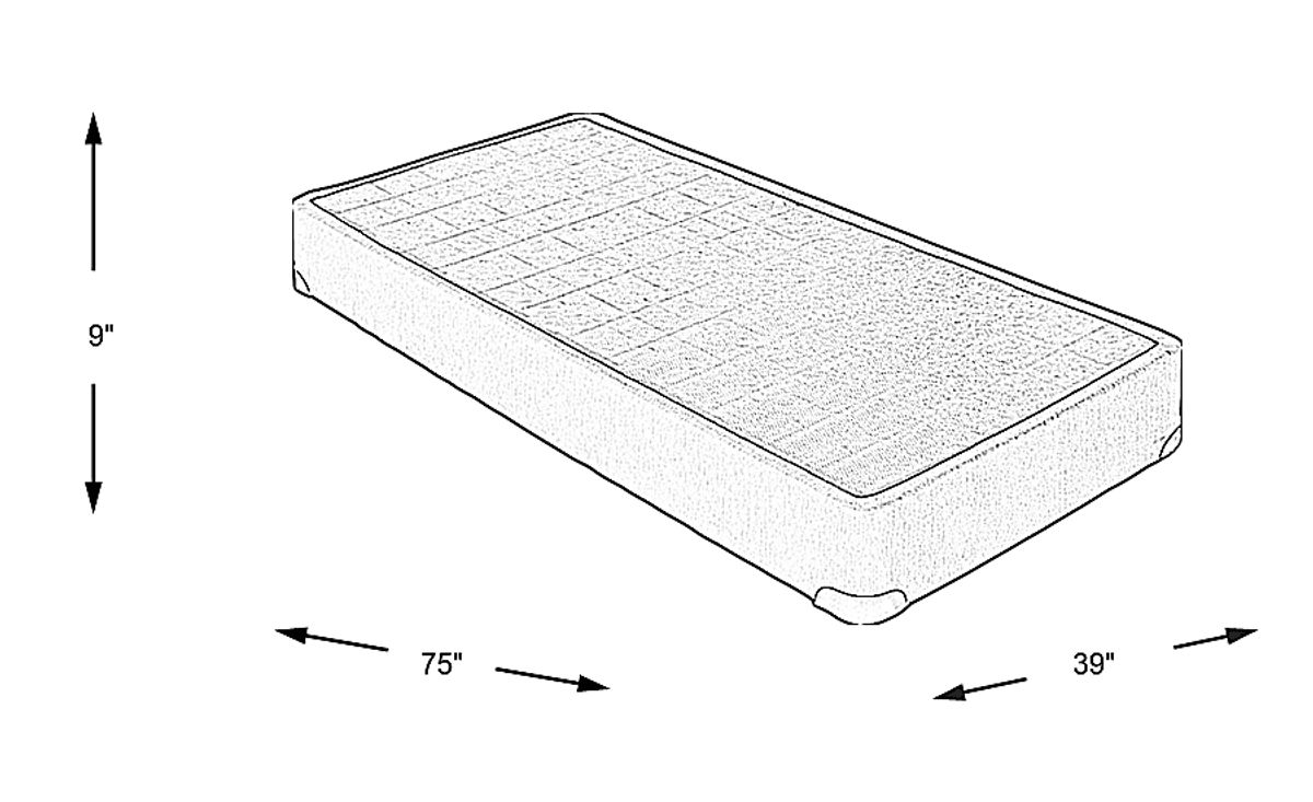 Serta Box Spring Twin Foundation | Rooms to Go