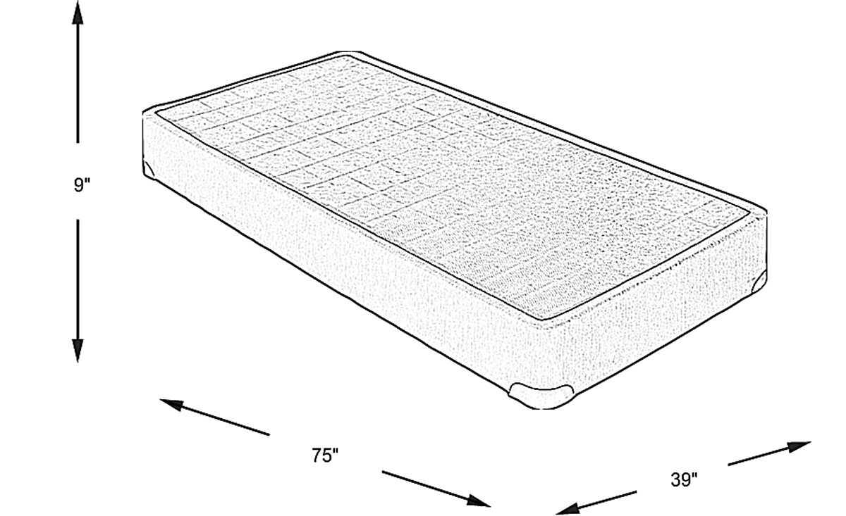 Serta Box Spring Twin Foundation | Rooms to Go