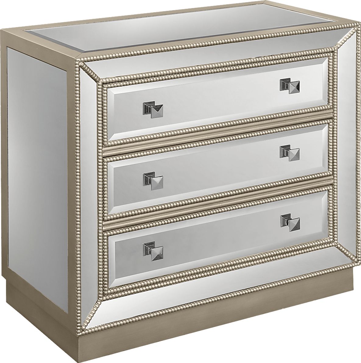 Sessingham Champagne Colors Accent Cabinet - Rooms To Go