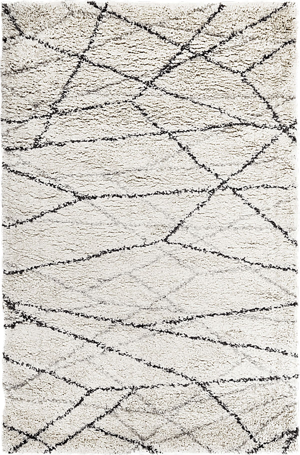Shattered View Gray Rug | Rooms to Go