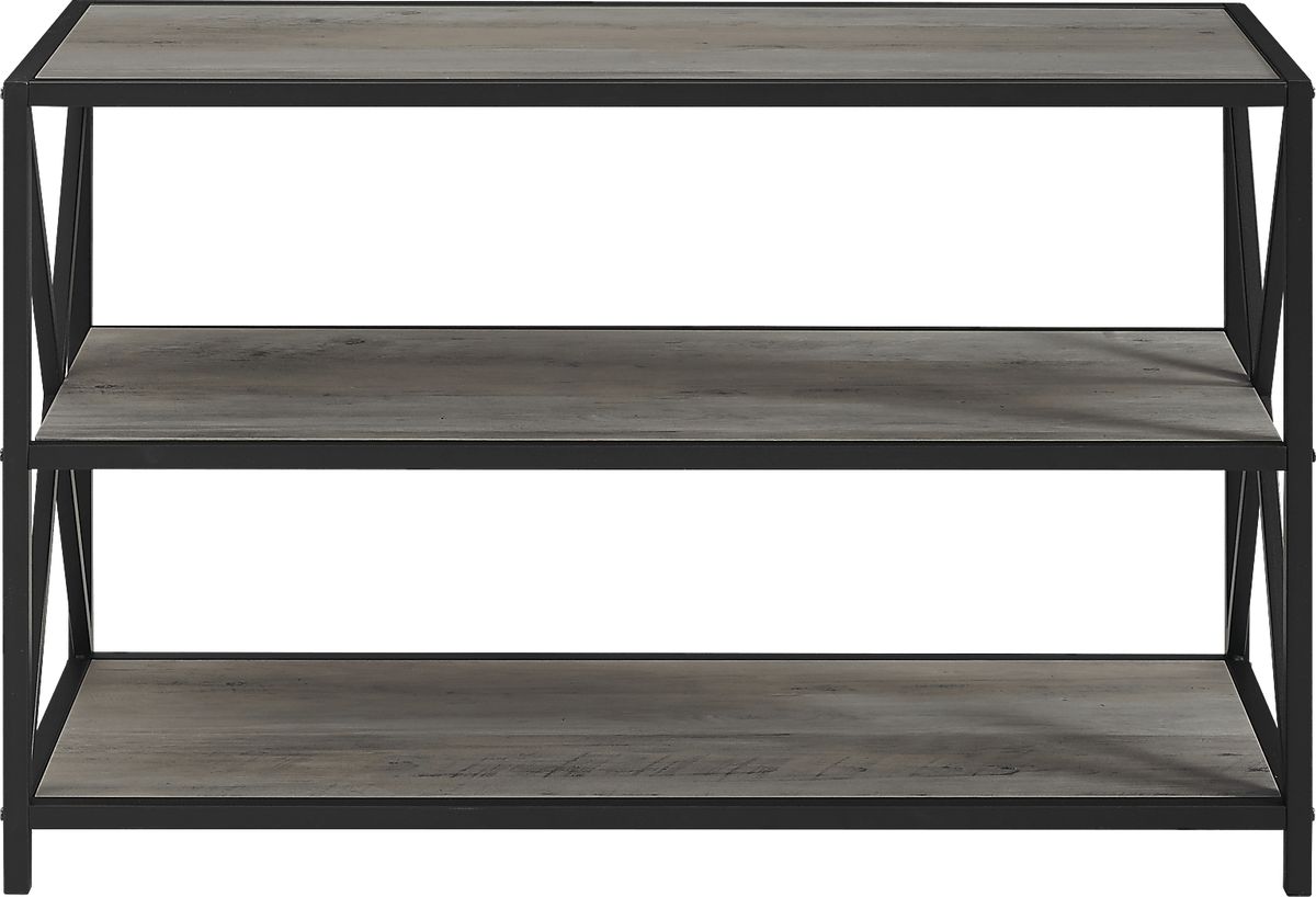 Booker Gray Bookcase | Rooms to Go