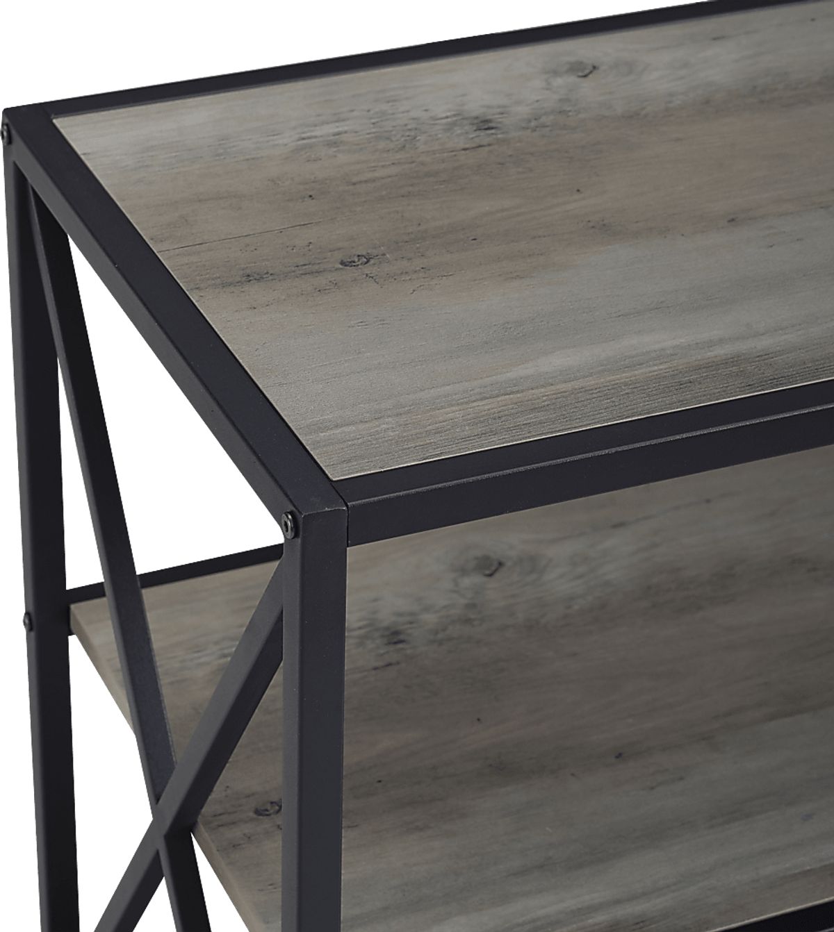 Booker Gray Bookcase | Rooms to Go