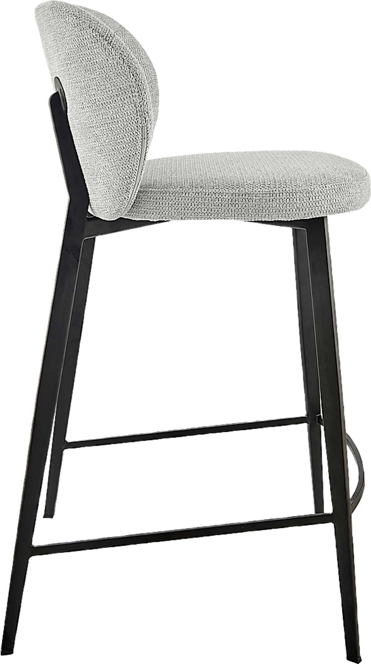 Shenadoah Light Gray Nylon,Polyester Fabric Counter Stool | Rooms to Go