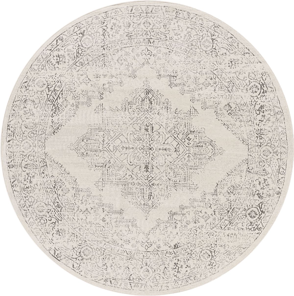 Shinnwood V Gray,White Rug | Rooms to Go