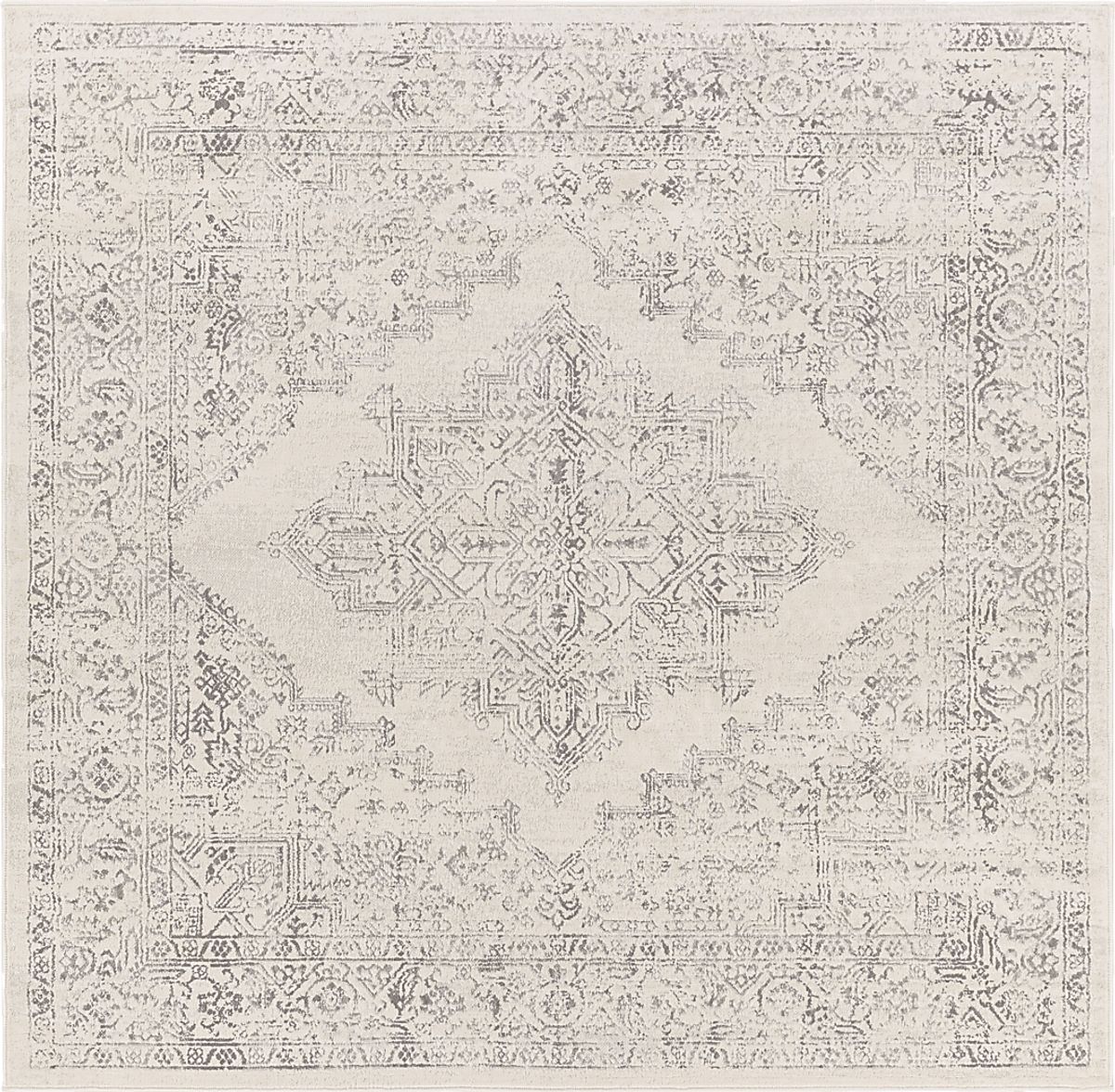 Shinnwood V Gray,White Rug | Rooms to Go