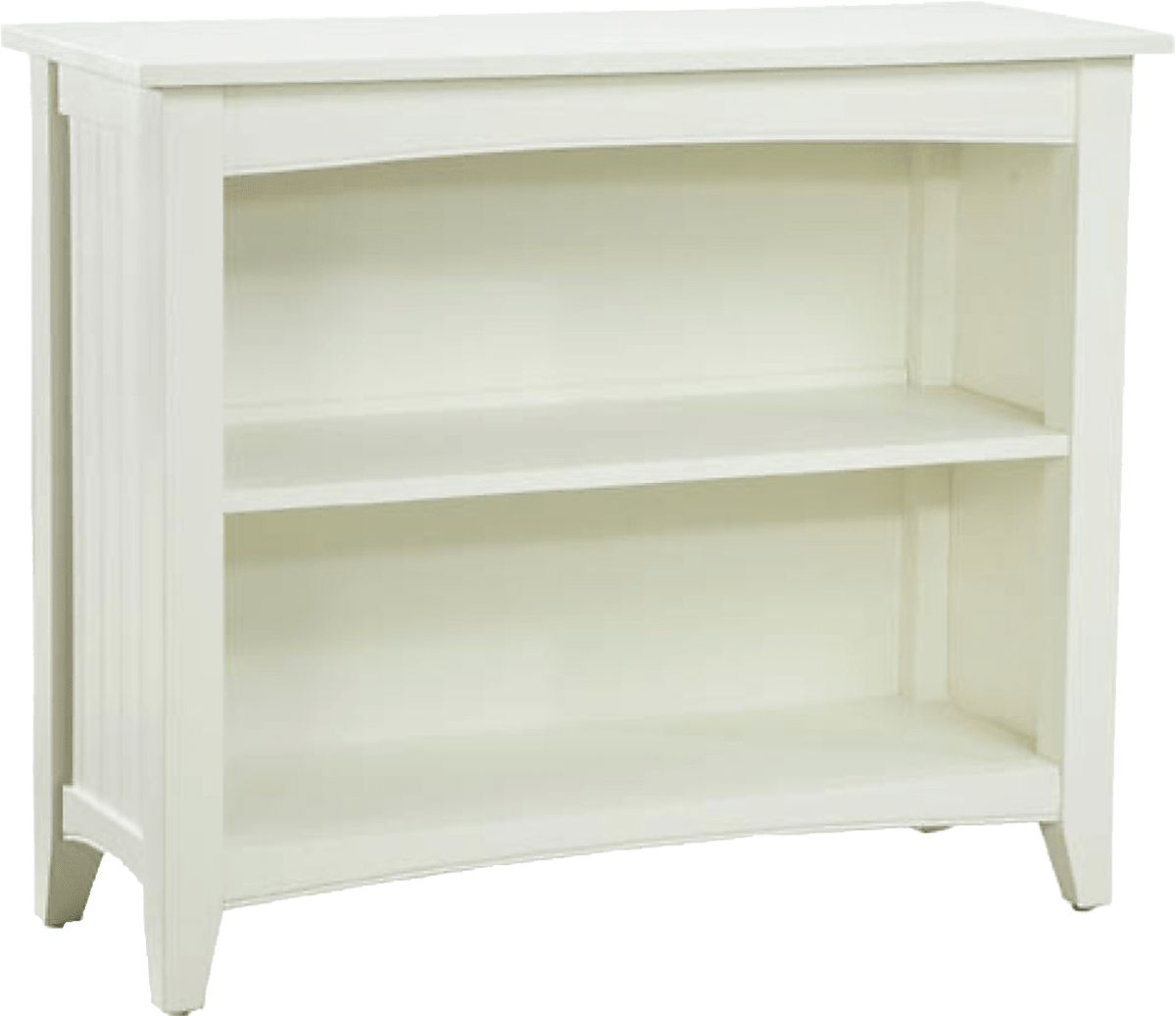Shinob Ivory Light Wood,White 1-Shelf Bookcase | Rooms to Go