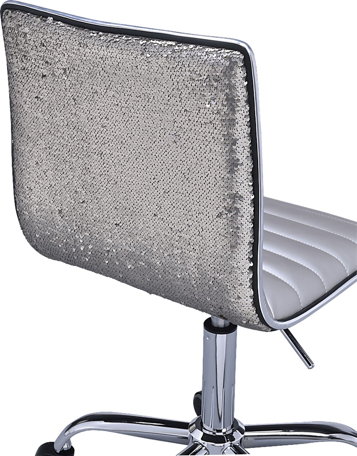 Shiran Silver Gray Office Chair | Rooms to Go