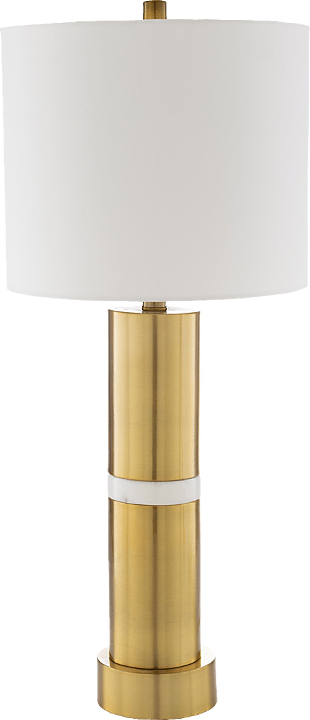 Shire Place Brass Yellow Table Lamp | Rooms to Go