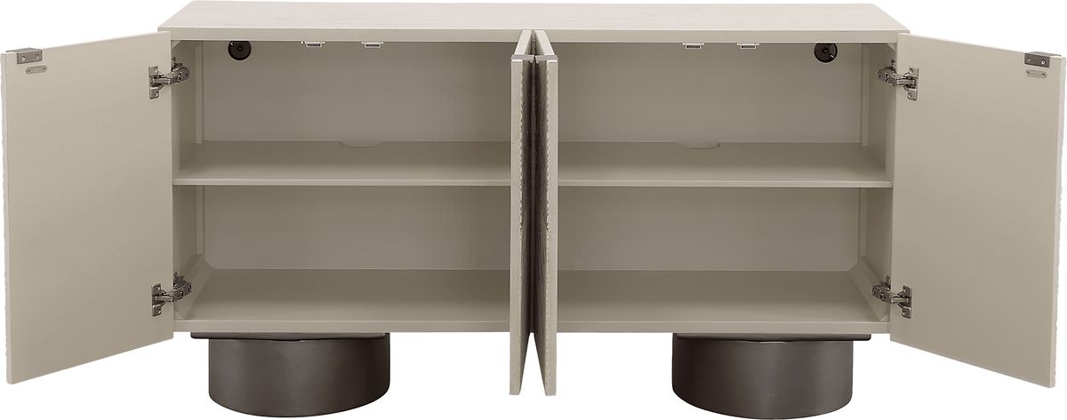 Shirecliffe White Colors,White Credenza | Rooms to Go