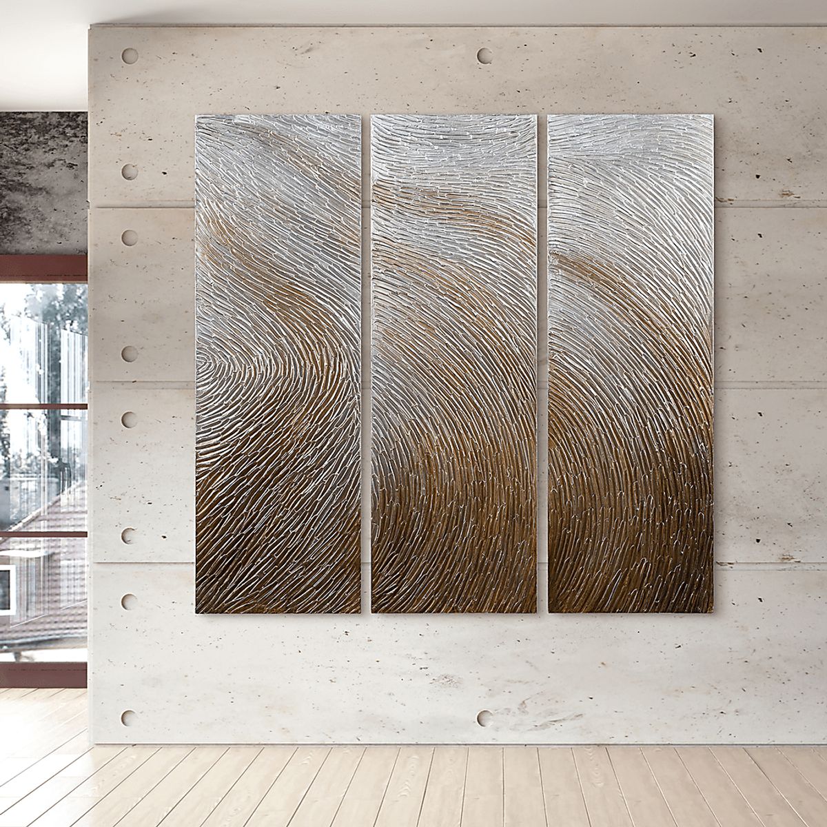 Shurfine Multi Artwork, Set Of 3 | Rooms to Go