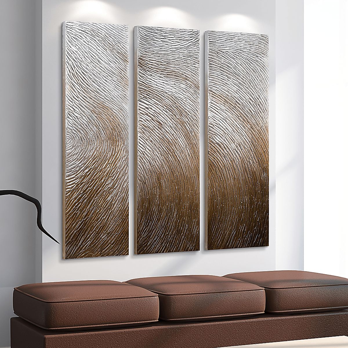 Shurfine Multi Artwork, Set Of 3 | Rooms to Go