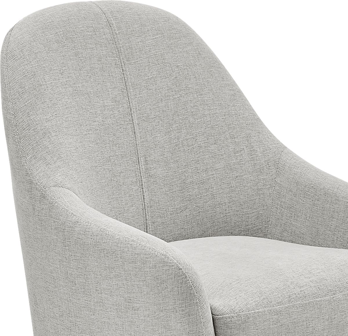 Shutesbury Taupe Beige Polyester Fabric Accent Chair | Rooms to Go