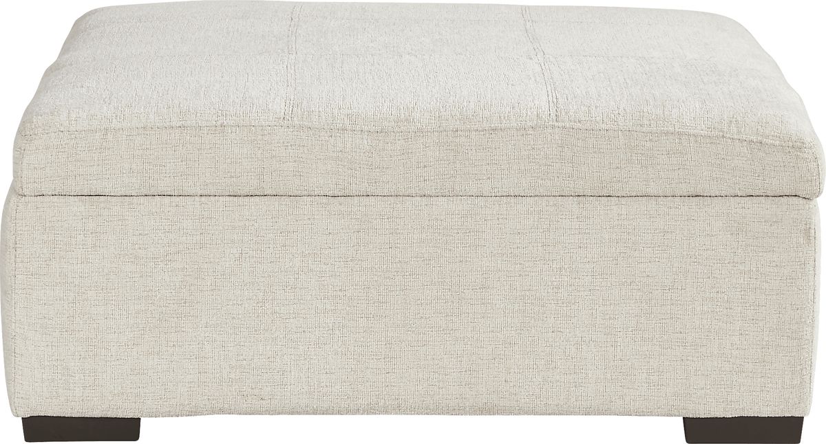 Sienna Way 5 Pc Cream Beige Chenille Fabric Living Room Set With 2 Pc ...