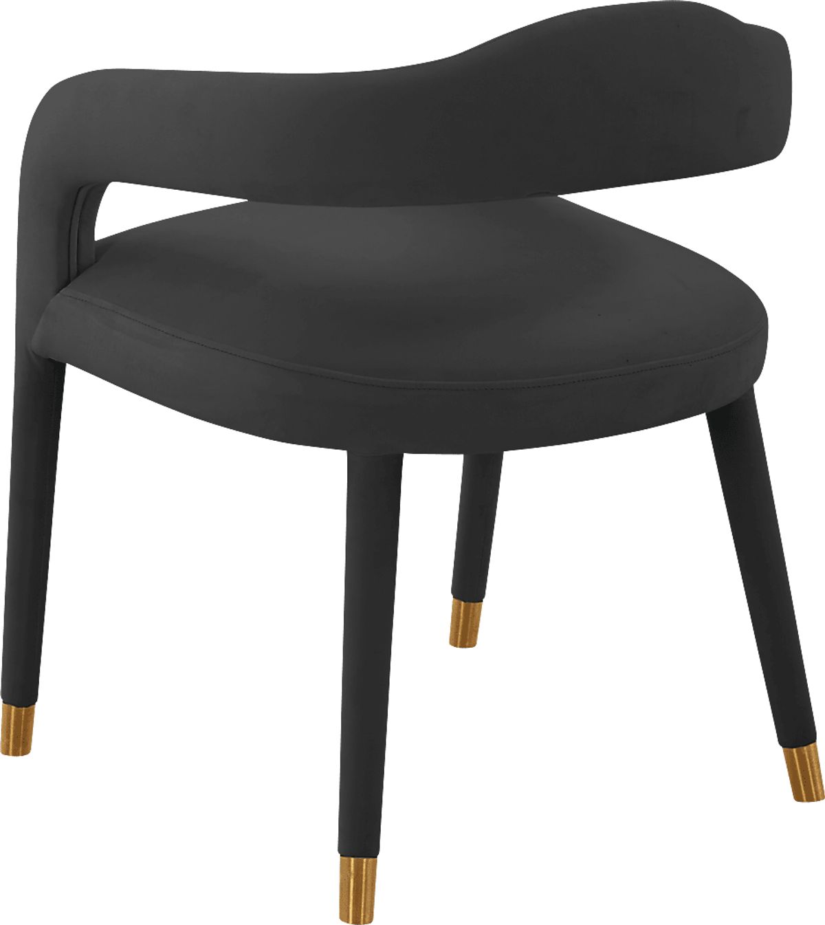 Siletz Black Polyester Fabric Arm Chair | Rooms to Go