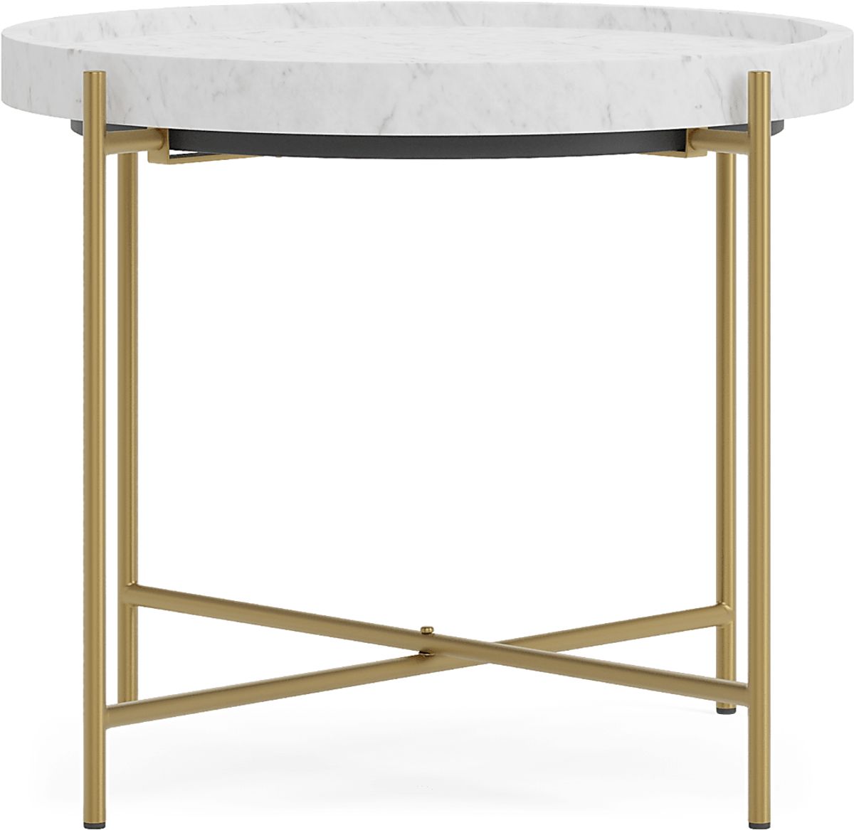 Slabtown White Colors,White End Table | Rooms to Go