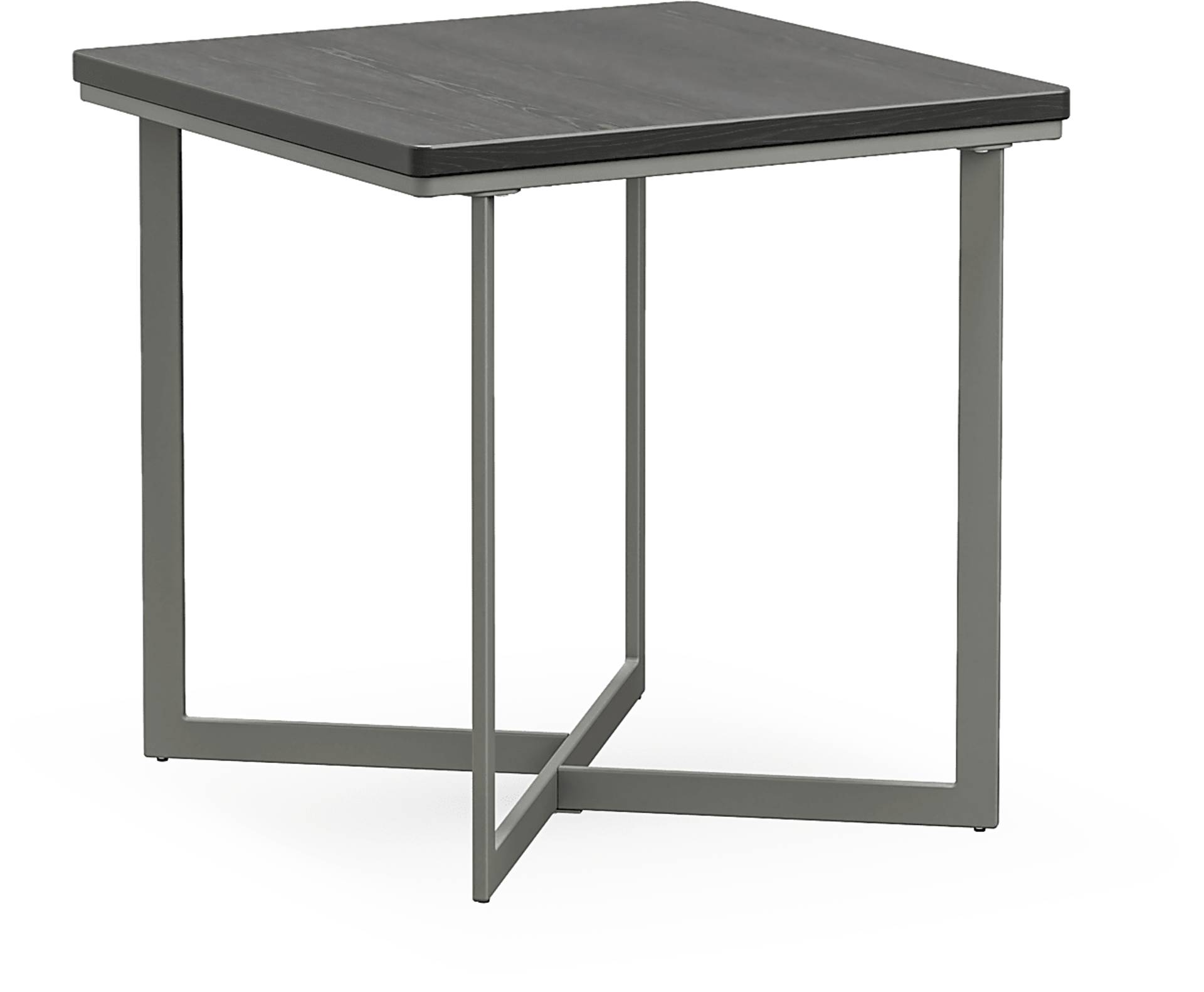 Dekker Park 5 Pc Gray Chenille Fabric Living Room Set With 2 Pc ...