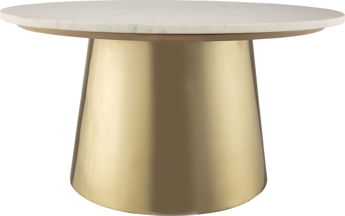 Sleken Gold Colors,Metal Cocktail Table | Rooms to Go