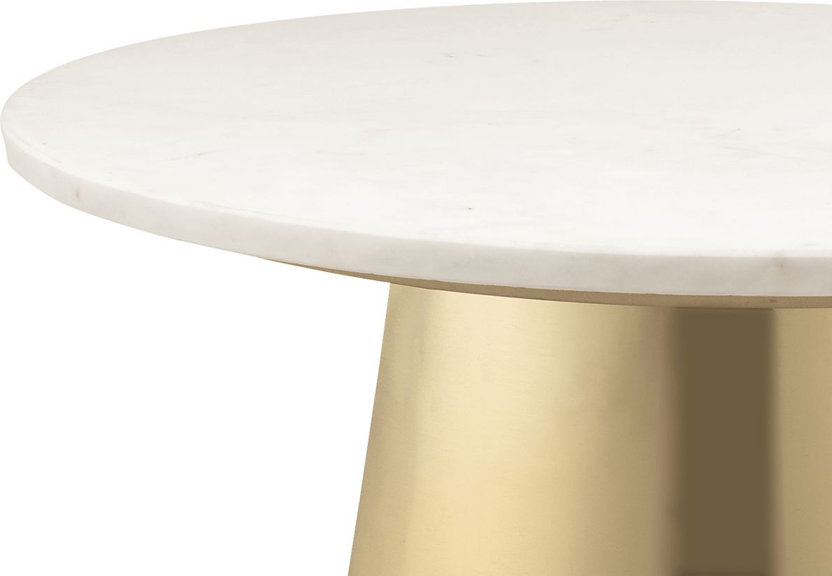 Sleken Gold Cocktail Table - Rooms To Go