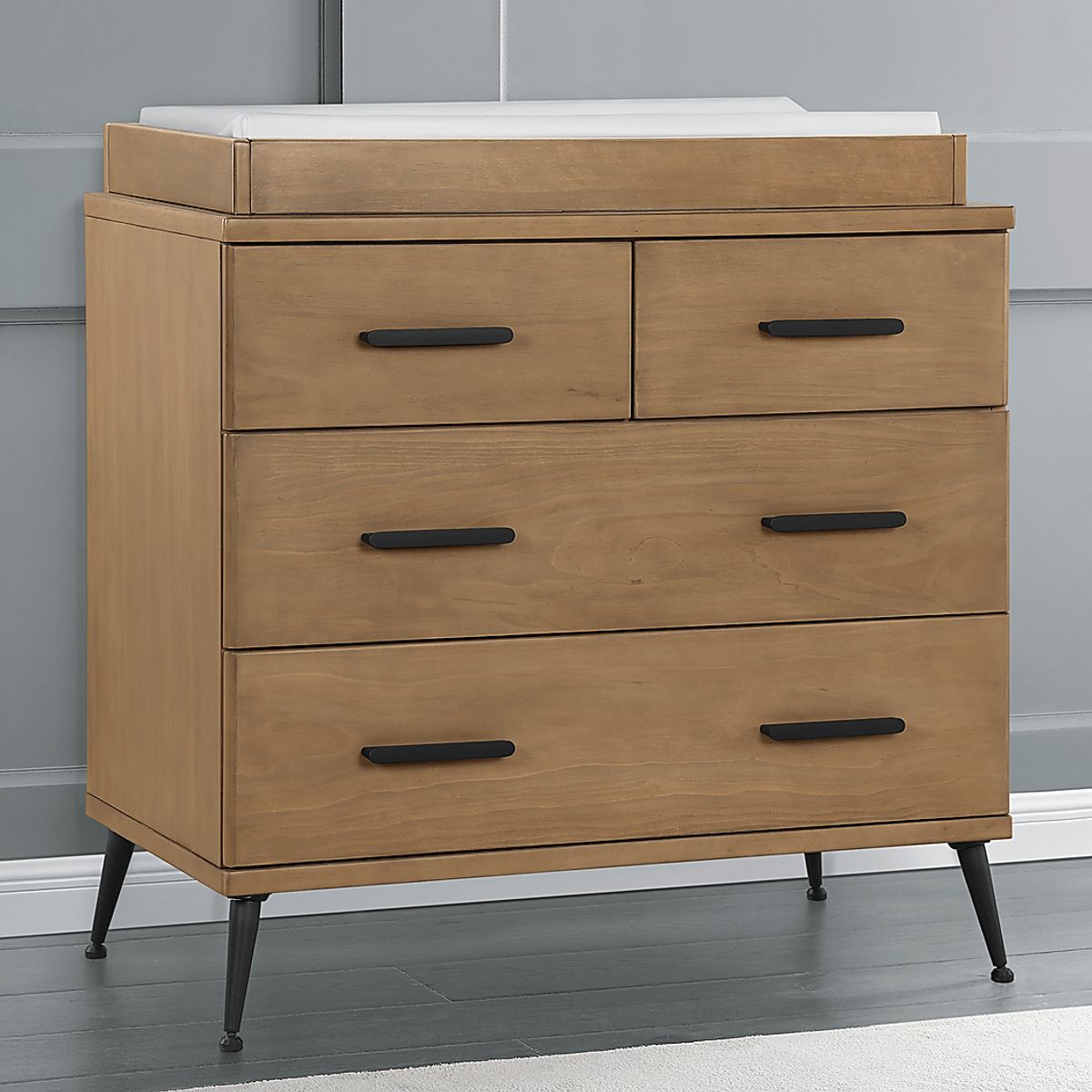 Delta Children Sloane Acorn,Black Black,Brown,Colors 4 Drawer Dresser ...