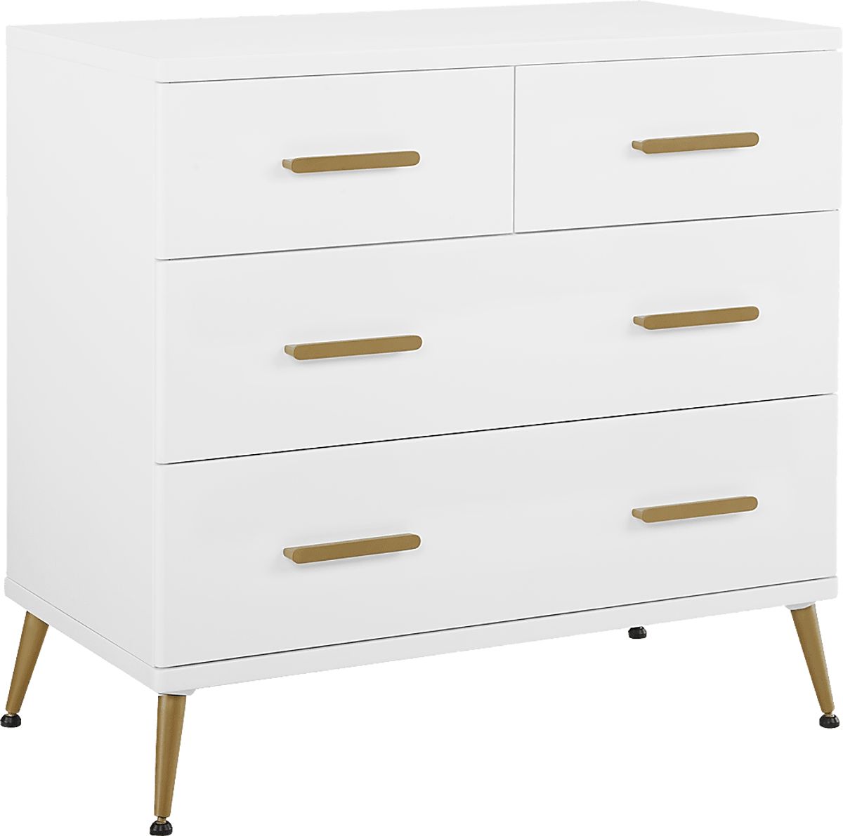 Delta Children Sloane White Colors,White 4 Drawer Dresser | Rooms to Go