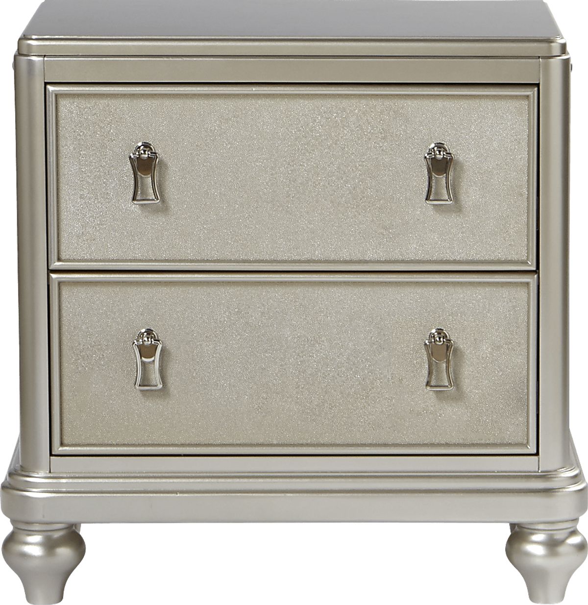 Paris 7 Pc Silver Gray Queen Bedroom Set With Dresser, Mirror, 3 Pc ...