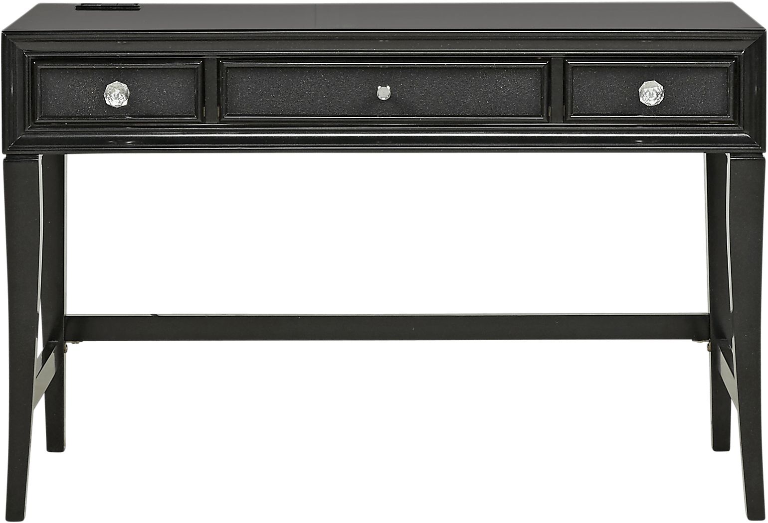 Kids Petit Paris Black Vanity Desk - Rooms To Go