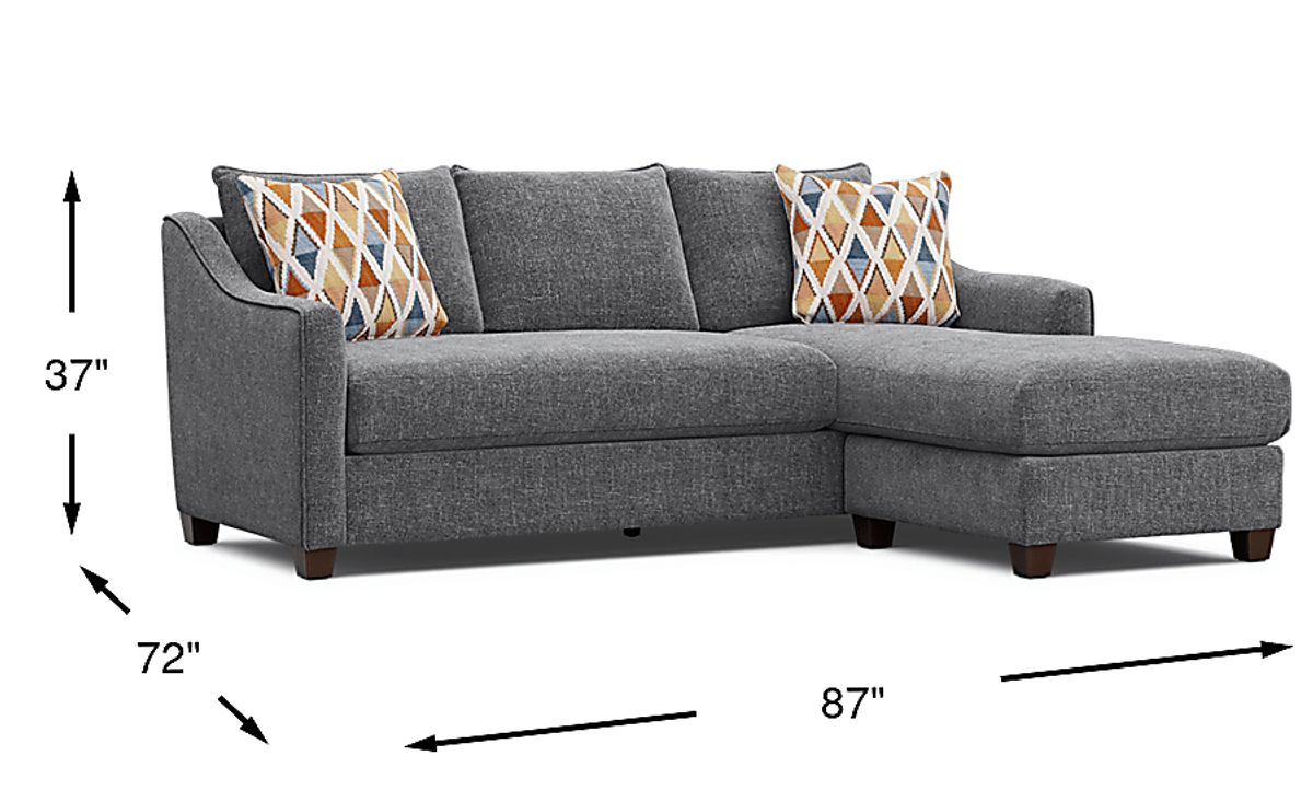 Cindy Crawford Soho Place Steel Gray Chenille,Luxeguard Performance ...