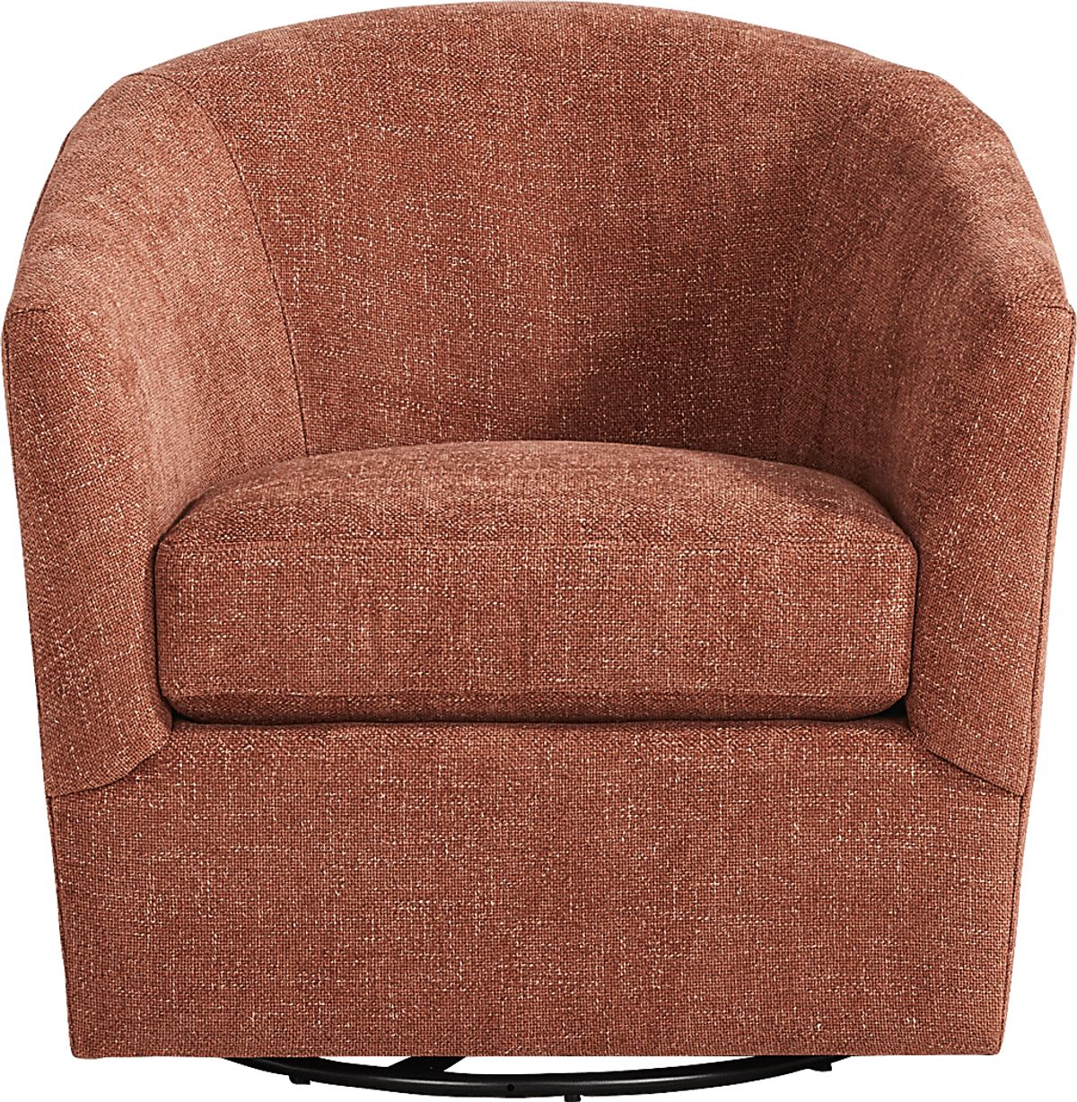 Cindy Crawford Soho Place Russet Orange Chenille,Luxeguard Performance ...