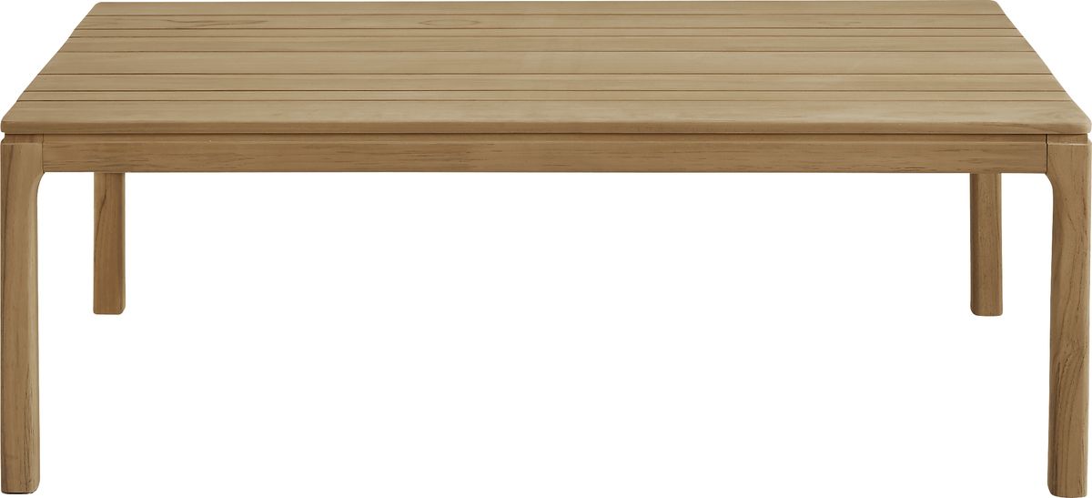 Soho 4 Pc Gray Teak Outdoor Seating Set With Sofa, Club Chair, Cocktail ...