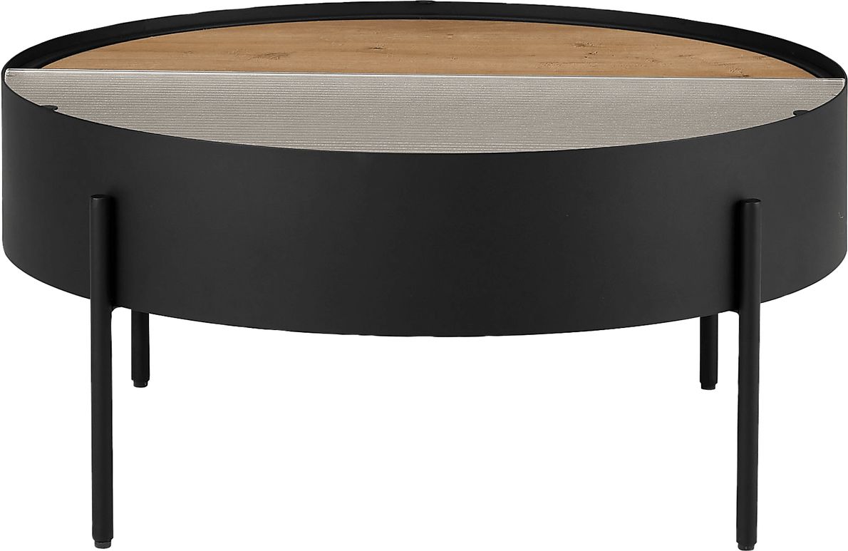 Solabell Black Cocktail Table - Rooms To Go
