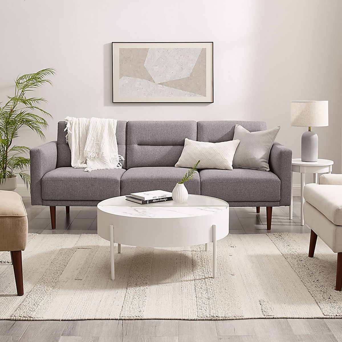 Solabell White Colors,White Cocktail Table | Rooms to Go