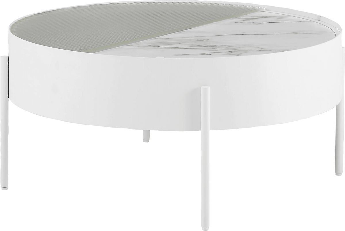 Solabell White Colors,White Cocktail Table | Rooms to Go