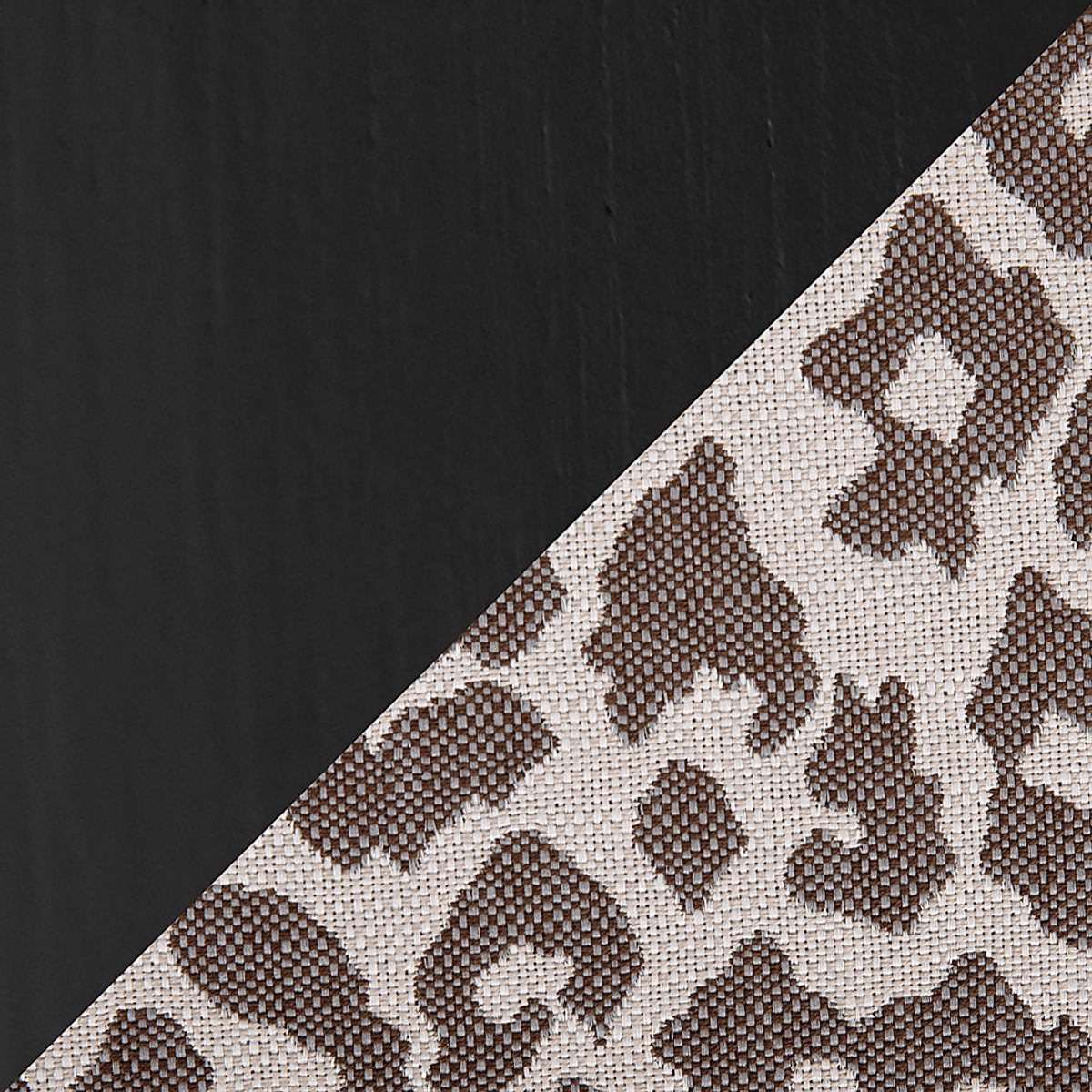 Sothel Beige Leopard Polyester Fabric Dining Chair | Rooms to Go