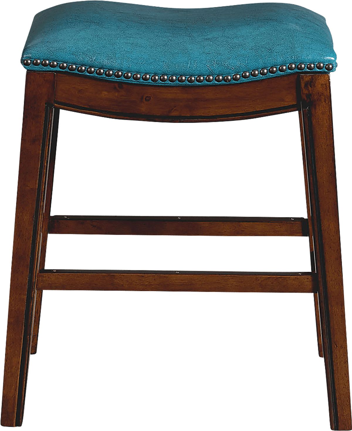 Soulbit Blue Colors Polyester,Polyurethane Fabric Counter Height Stool ...