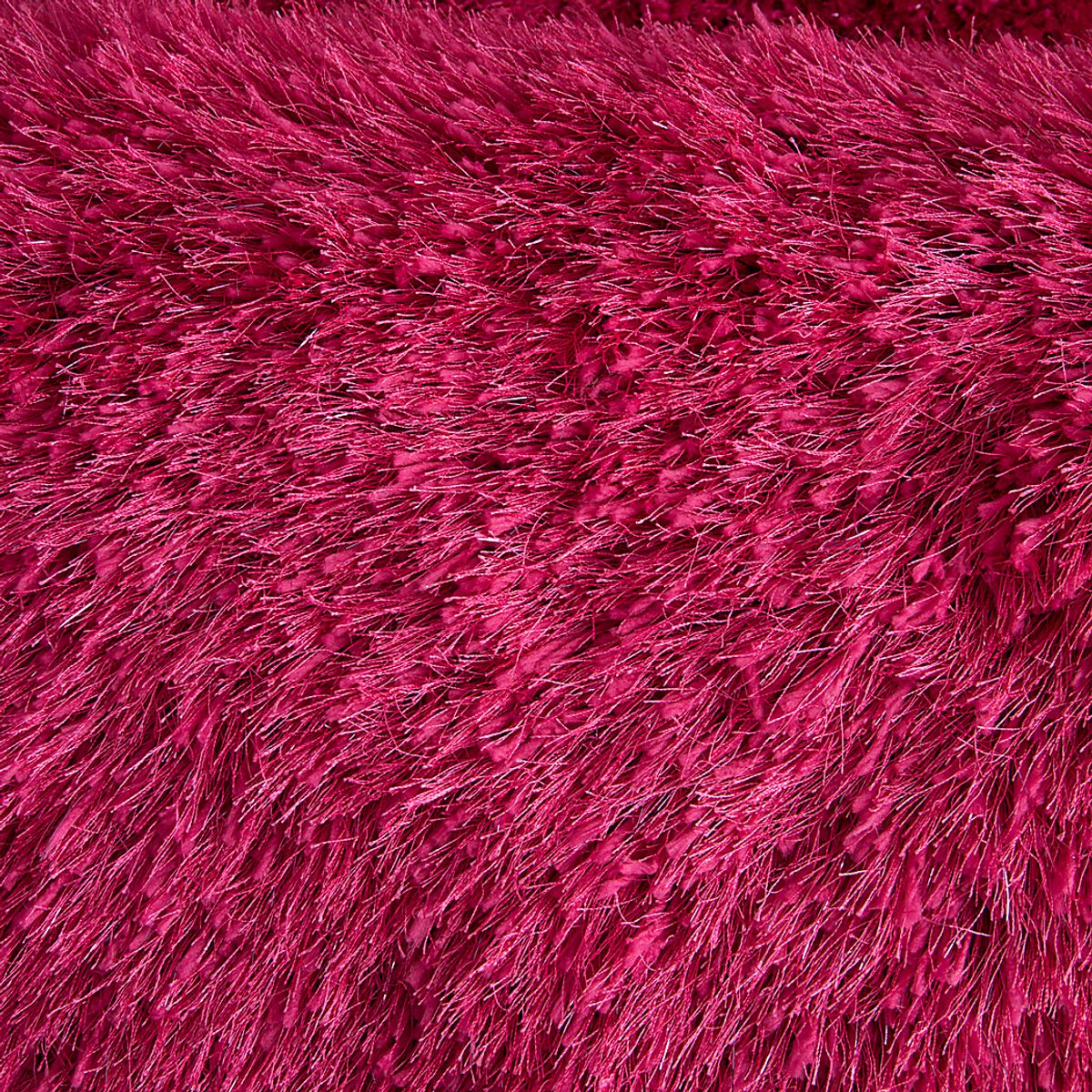 Sparkle Shag Hot Pink Rug | Rooms to Go