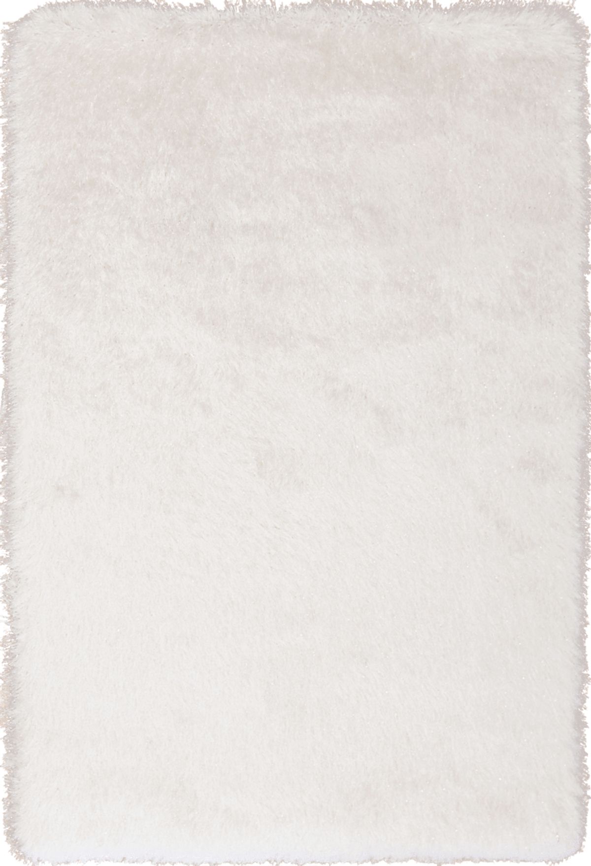 Sparkle Shag Ivory Beige Rug | Rooms to Go