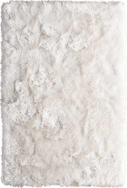 Sparkle Shag Ivory Beige Rug | Rooms to Go